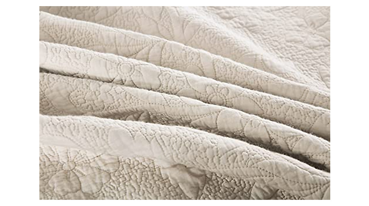 Brandream 6PC Cotton Quilt Bedding Set for All Seasons