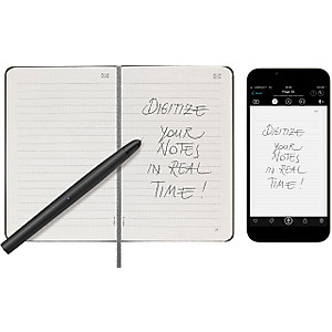 Moleskine Smart Notebook, Pocket, Ruled, Black, Hard Cover (3.5 x 5.5)