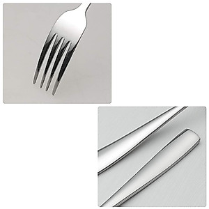 Asking 12-Piece Stainless Steel Dinner Forks, Silverware Dinner Forks