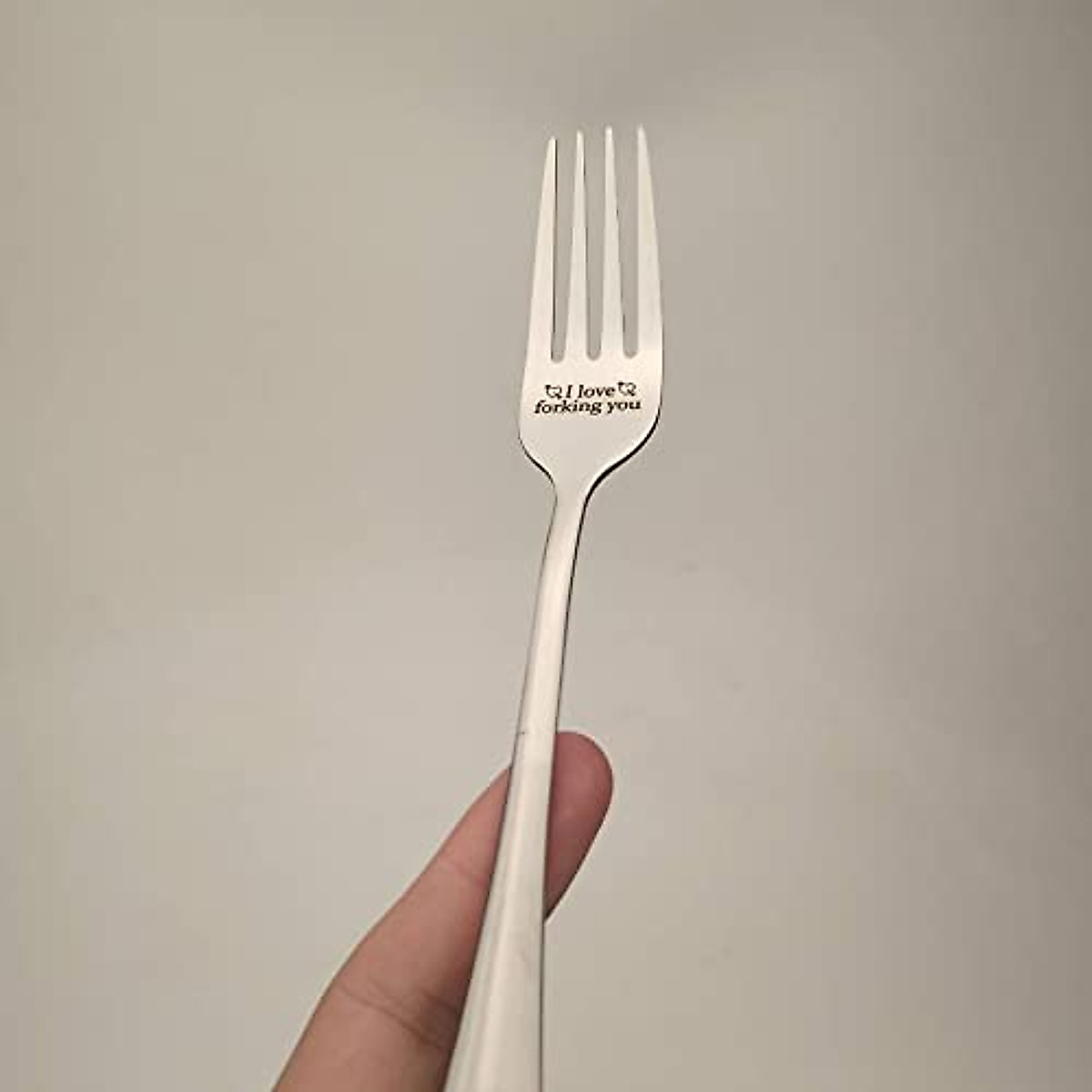 Anniversary Birthday Gifts for Wife Boyfriend from Husband Girlfriend I Love Forking You Fork Gifts for Him Her Valentines Day Christmas Gift for Couple Hubby Dinner Fork
