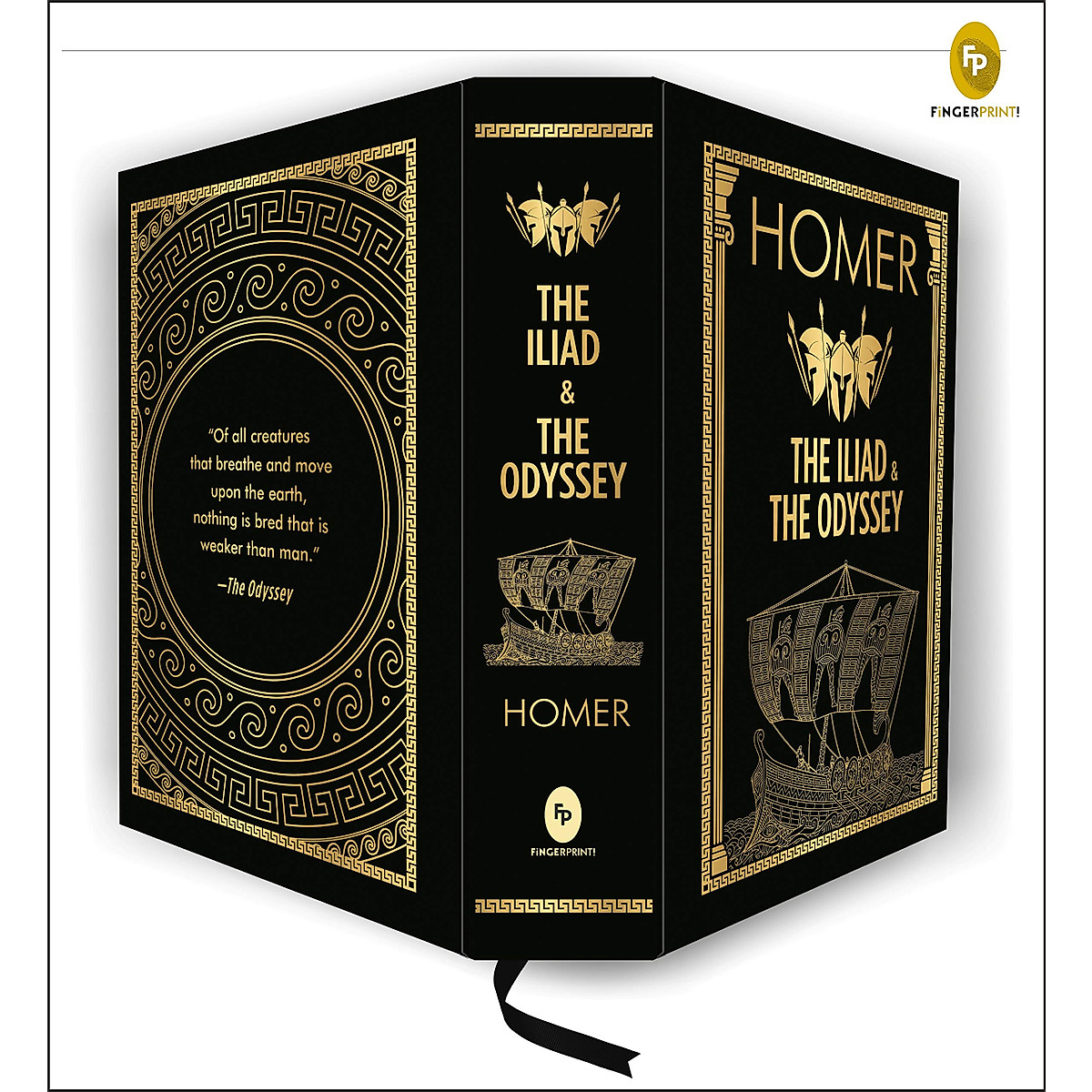 The Iliad & the Odyssey (Deluxe Hardbound Edition)