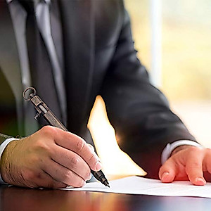 SMOOTHERPRO Solid Brass Bolt Action Pen Square Shape for Pocket Business EDC Signature Color Bronze(BR631)