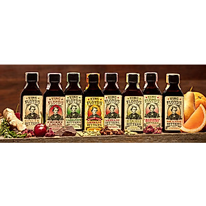 King Floyd's, Artisanal Scorched Pear & Ginger Bitters, Hand Crafted, Made from the Torched Carmalized Pears, Unique Bitters for a Unique Cocktail, 100ml, Bar Provisions, Bitters for Cocktails