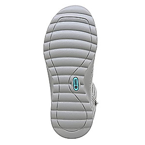 BZees Women's Glacier Ankle Boot, Grey, 8