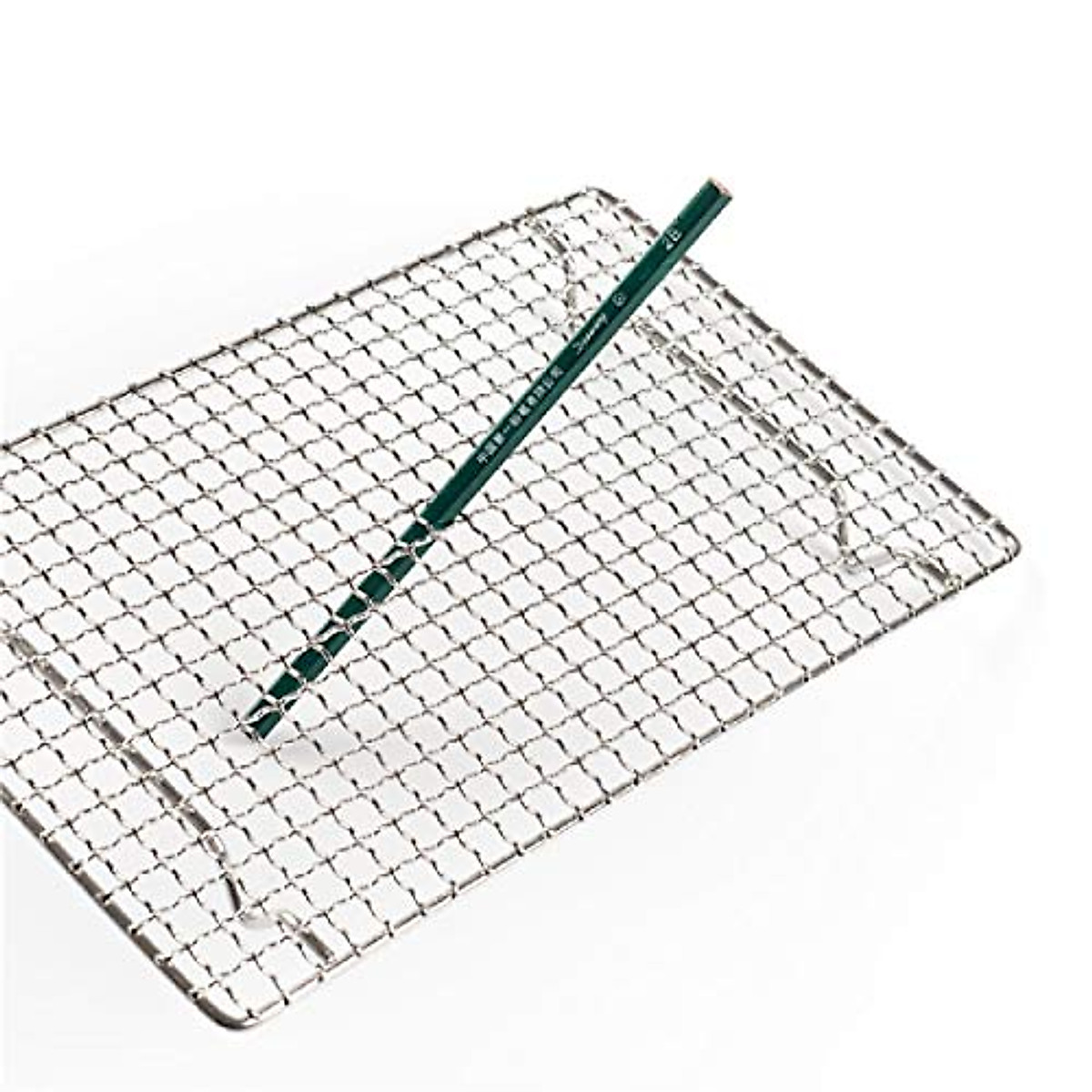 InBlossoms 304 Stainless Steel Cooling Rack Versatile Baking Rack Heat Resistant Rust Proof Sturdy Grate 5.9"*5.9"