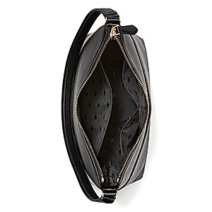 Kate Spade Bailey Textured Leather Shoulder Bag Purse Handbag (BLACK)