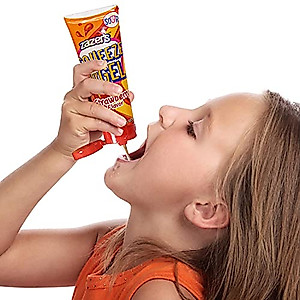 Slime Sour Lickers Squeeze Gel Candy - 4 Pack Blue Raspberry Flavor Candy Gel for kids and adults Novelty Candy (Kosher 2.82 OZ each)