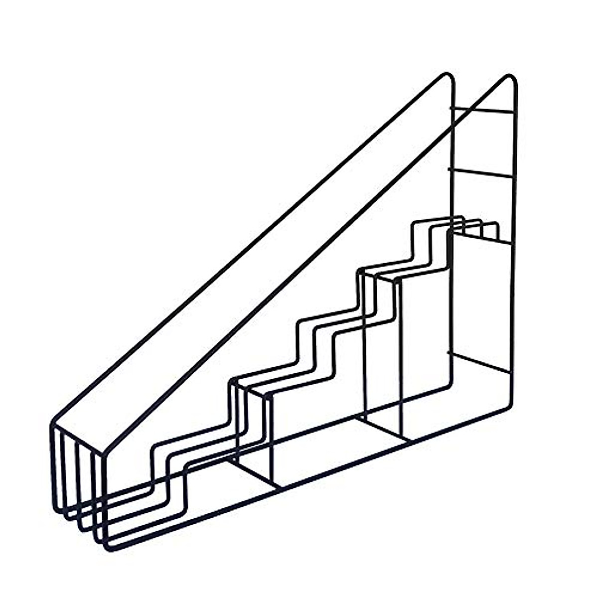 FixtureDisplays® Coffee Syrup Bottle Rack Wire Rack Bottle Glorifier Display Stand Rack Bar Liquor Display 10031-NPF