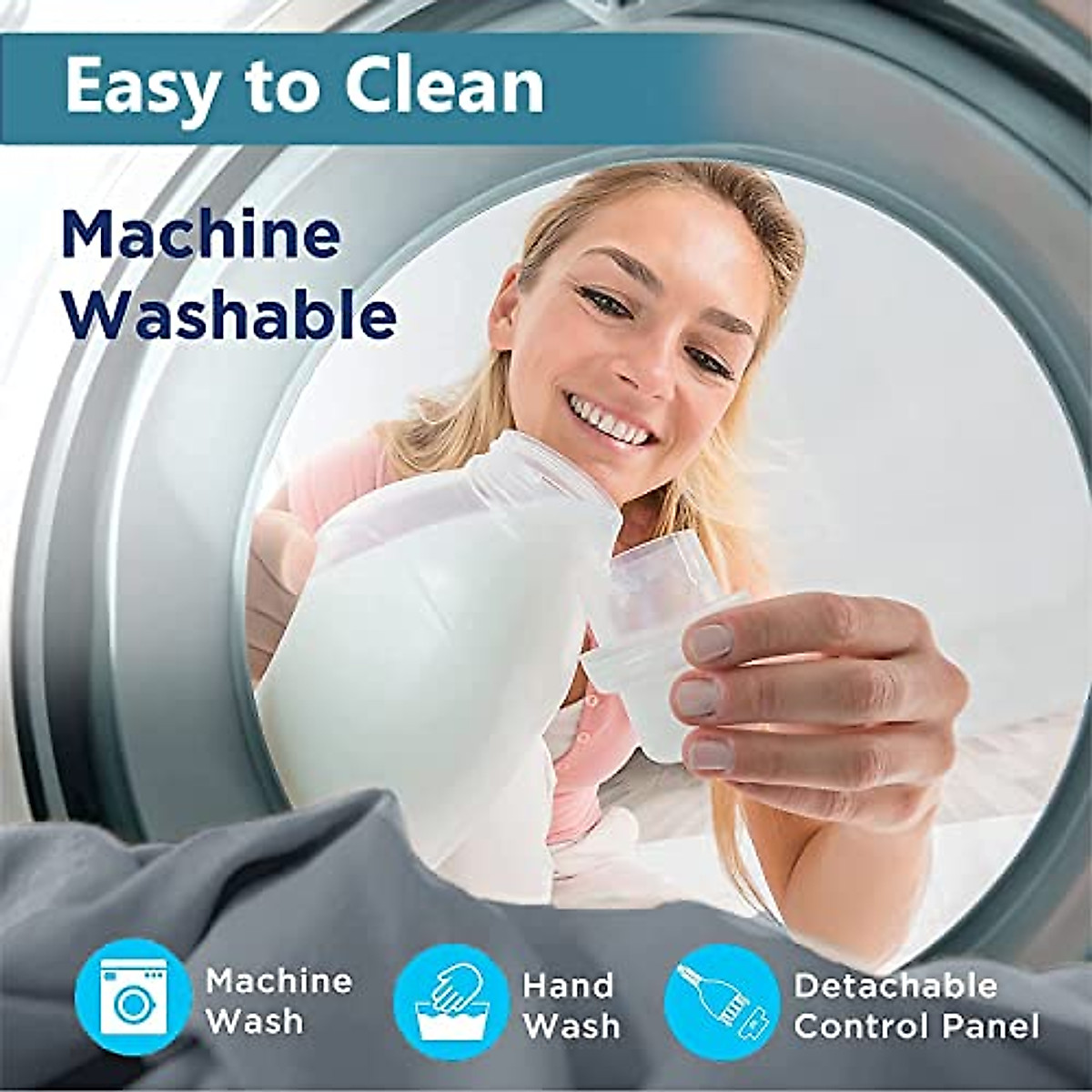 DALEM Soft Fleece Throw Blanket - Fluffy Microfiber Solid Blankets for Bed and Couch Double/Single Size - 59X79Inch Wooden Door Printed Flannel Blanket for Bed, Couch and Sofa