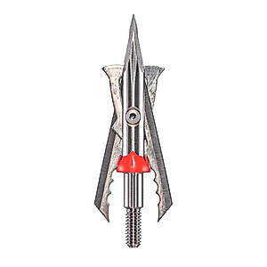 Hypodermic Trypan Crossbow Arrow Archery Titanium 100 Grain Broadhead - 3 Pack