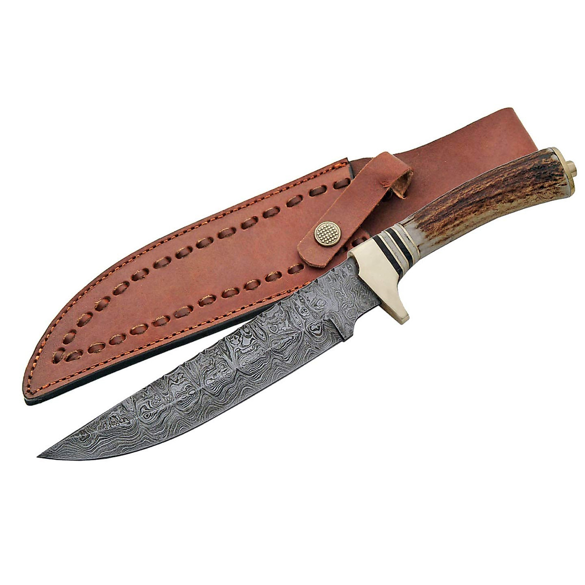 SZCO Supplies Filework Bowie Hunting Knife