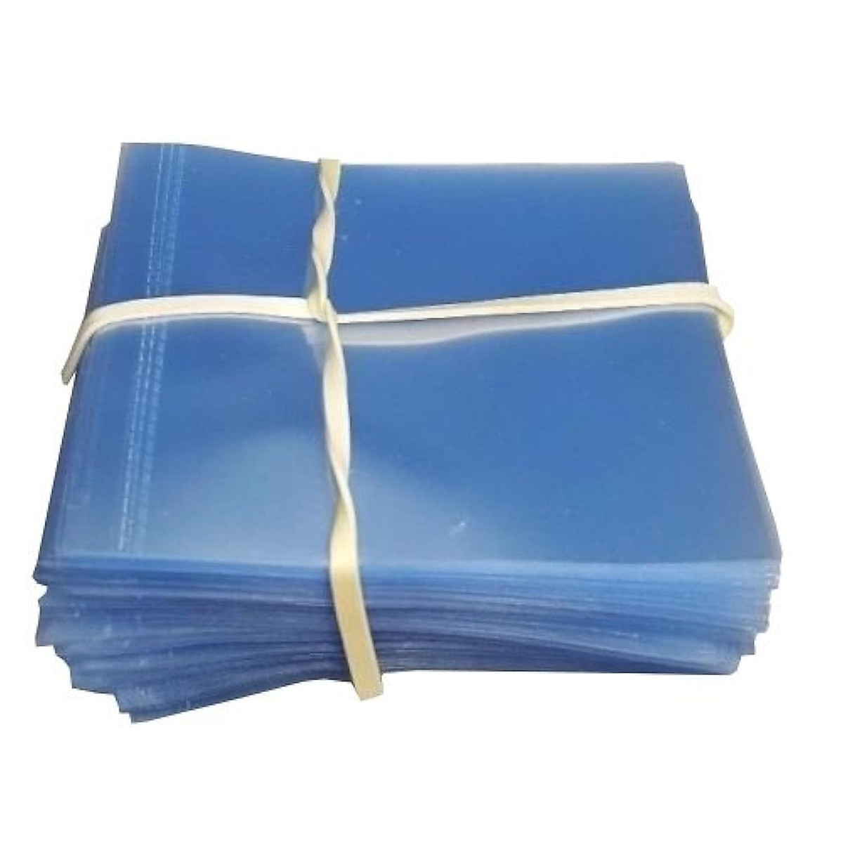 65 x 60 mm Clear Perforated Shrink Sleeve for Small Jars, Beverage Bottles, Liquor Bottles and More. [Compatible Diameter Range: 1 1/4” – 1 1/2”] - Bundle of 50