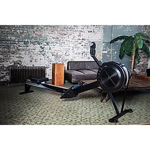 Black Phone Holder and Silicone Seat Cover Combo Designed for The Concept 2 Rowing Machine and PM5 Monitor