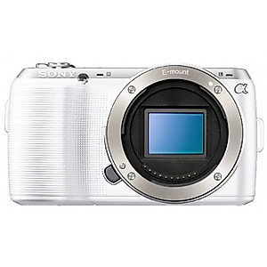Sony Alpha NEX-C3 Digital Camera Body (White) - International Version (No Warranty)