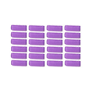 Small Cling Hair Rollers Self Grip Hair Rollers Pro Salon Hairdressing Curlers Assorted Colors -12PC