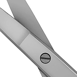SURGICAL ONLINE Durable Iris Scissors - Curved & Straight Blades, Stainless Steel, 4.5" Size