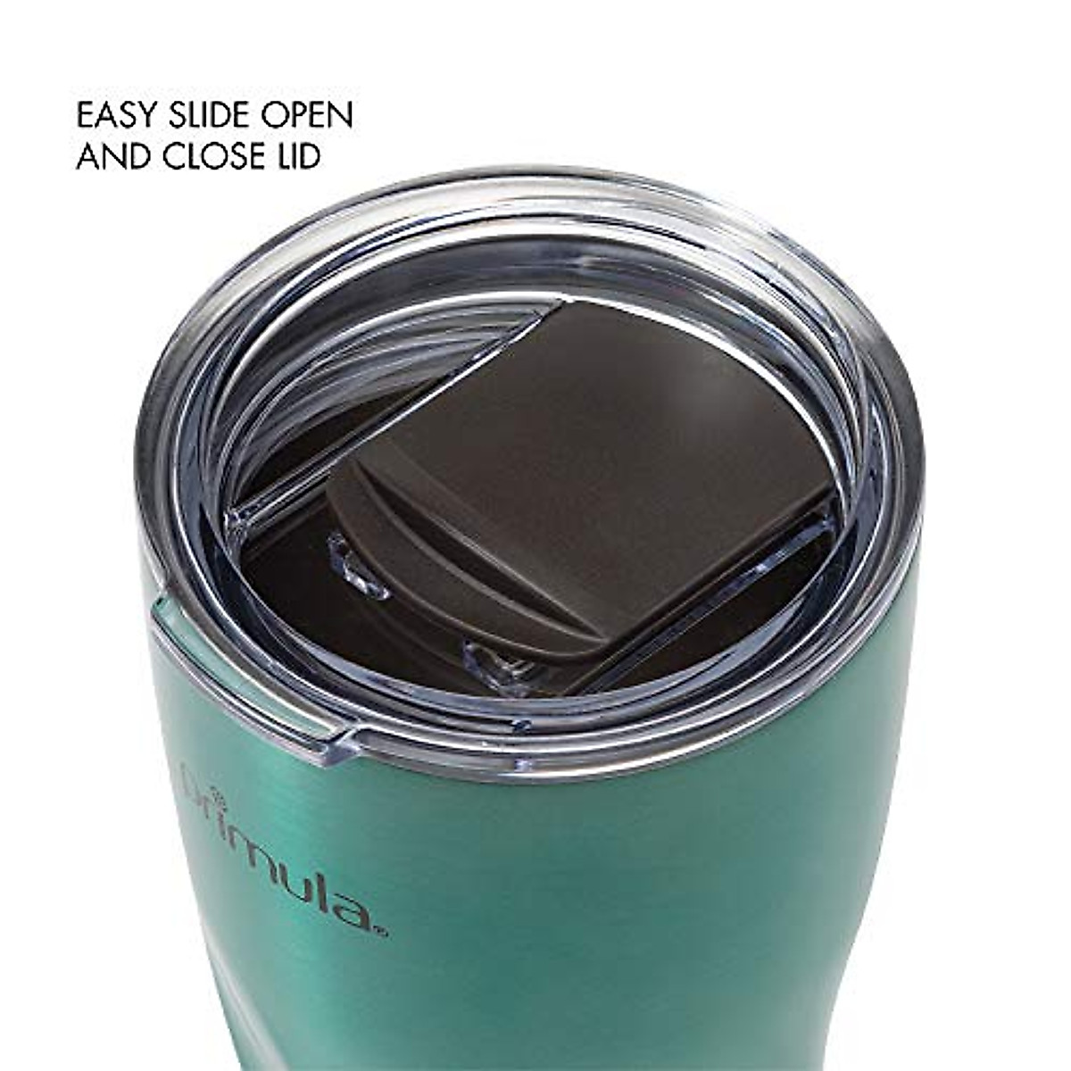 Primula Avalanche Double Walled Vacuum Sealed Stainless Steel Thermal Insulated Tumbler Stays Cold or Hot All Day Long, Reusable Thermos, 1 Count (Pack of 1), Teal