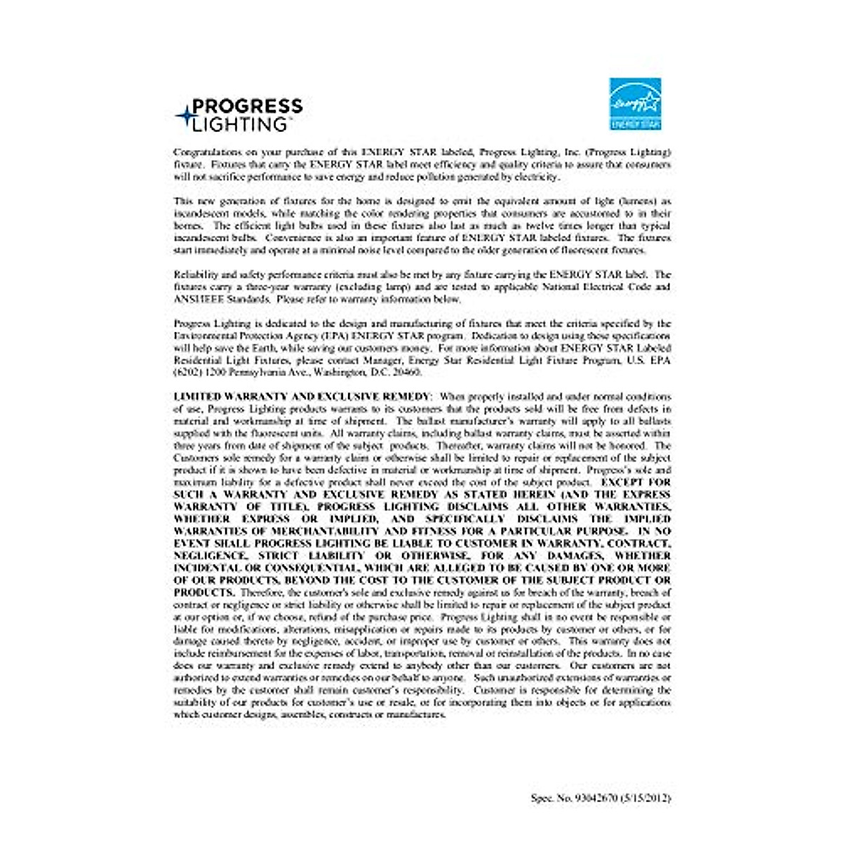 Progress Lighting P250076-31M-WB Trevina V 3-Blade Modern Indoor Ceiling Fan Matte Black with Light Kit and White Opal Shade