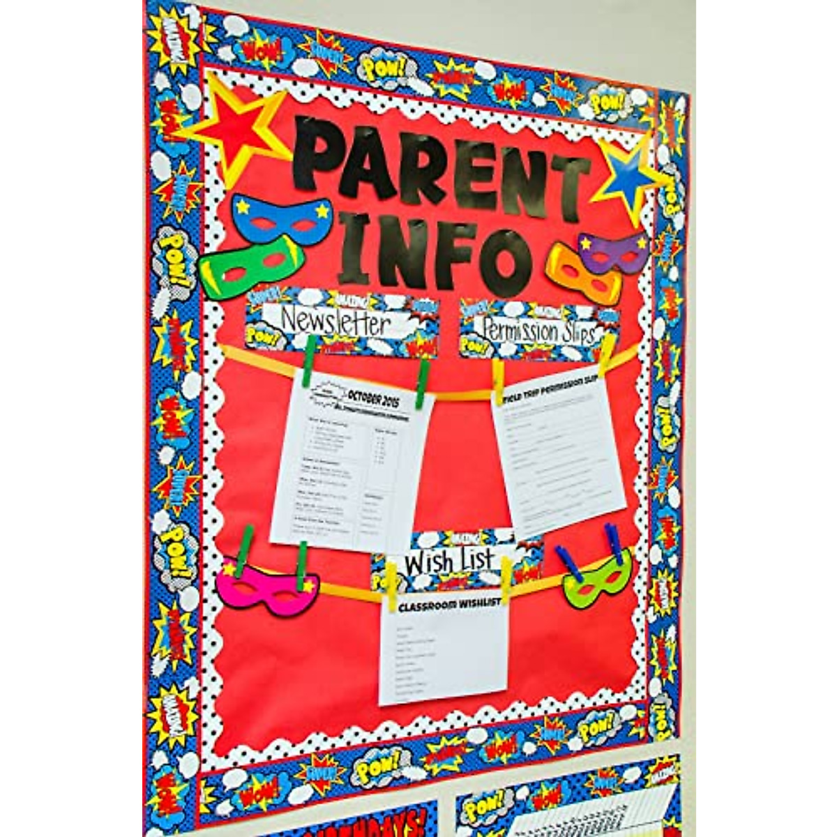 Teacher Created Resources Black Polka Dots on White Scalloped Border Trim (5593)