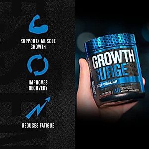 Jacked Factory Growth Surge Creatine Post Workout - Muscle Builder with Creatine Monohydrate, Betaine, L-Carnitine L-Tartrate - Daily Muscle Building & Recovery Supplement - 30 Servings, Watermelon