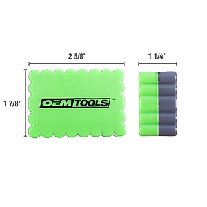 OEMTOOLS 25959 33 Piece Security Bit Set, Includes Spanner, Tri-Wing, Torq, Hex Security, and Tamper Proof Star Security Bits with 1/4 Inch Hex Bit Holder