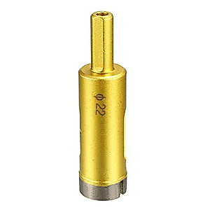 uxcell 22mm Dry/Wet Hole Saws Diamond Core Drill Bit for Concrete Brick Block Stone Masonry Tile Glass