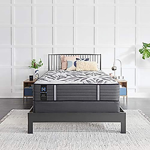 Sealy Posturepedic Plus, Tight Top 14 Plush Soft Mattress with Surface-Guard and 5-Inch Foundation, Queen