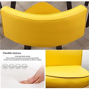 Topjia Rectangle/Oval Dining Table Set for 6 Chairs,Modern Dining Table & Coffee Table and 1Table and 6 Chairs Chair Set,for Kitchen Lounge Living Room,7-Piece Meeting Room Table, Black and White