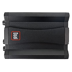 Dual Electronics DBTMA100 Black Micro Wireless Bluetooth 2 Channel Stereo Class-D Amplifier | 3.5 mm AUX Input | Stereo RCA Outputs | 100 Watts Peak Power | Up to 100ft of Wireless Bluetooth Range