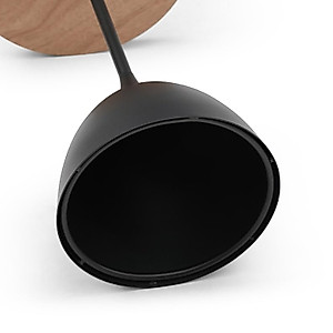 Round Pedestal Side Table | Ash Veneer Top | End Table | Night Stand | Plant Stand | Modern | Mid Century | Living Room