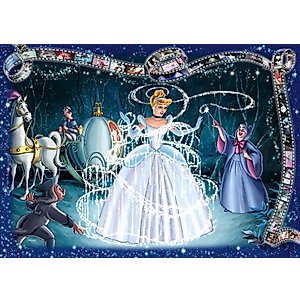 Ravensburger Disney Collector's Edition Cinderella 1000 Piece Jigsaw Puzzle for Adults - Every Piece is Unique, Softclick Technology Means Pieces Fit Together Perfectly