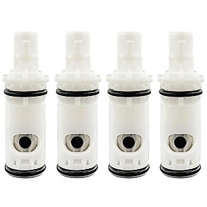 1224 1224B Faucet Cartridge Replacement Kit For Most Double Handle Moen Faucets and Tub/Showers Repair Kit,Replacement Compatible with Moen Two Handle Faucets,4 Pack