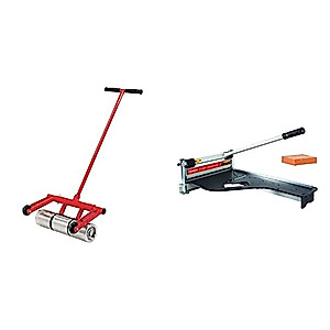 Roberts 10-950 75-Pound Heavy Duty Vinyl and Linoleum Floor Rollers & Norske Tools Newly Improved NMAP001 13 inch Laminate Flooring and Siding Cutter