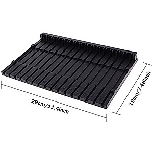 Yikko Gundam Model Pieces Shelves Tool Stand Holder Rack, Plastic Tool Drawer Storage Container for Gundam, Organizer for Model Gundam Hobby Model Making Parts, Size 11.4" 7.4"