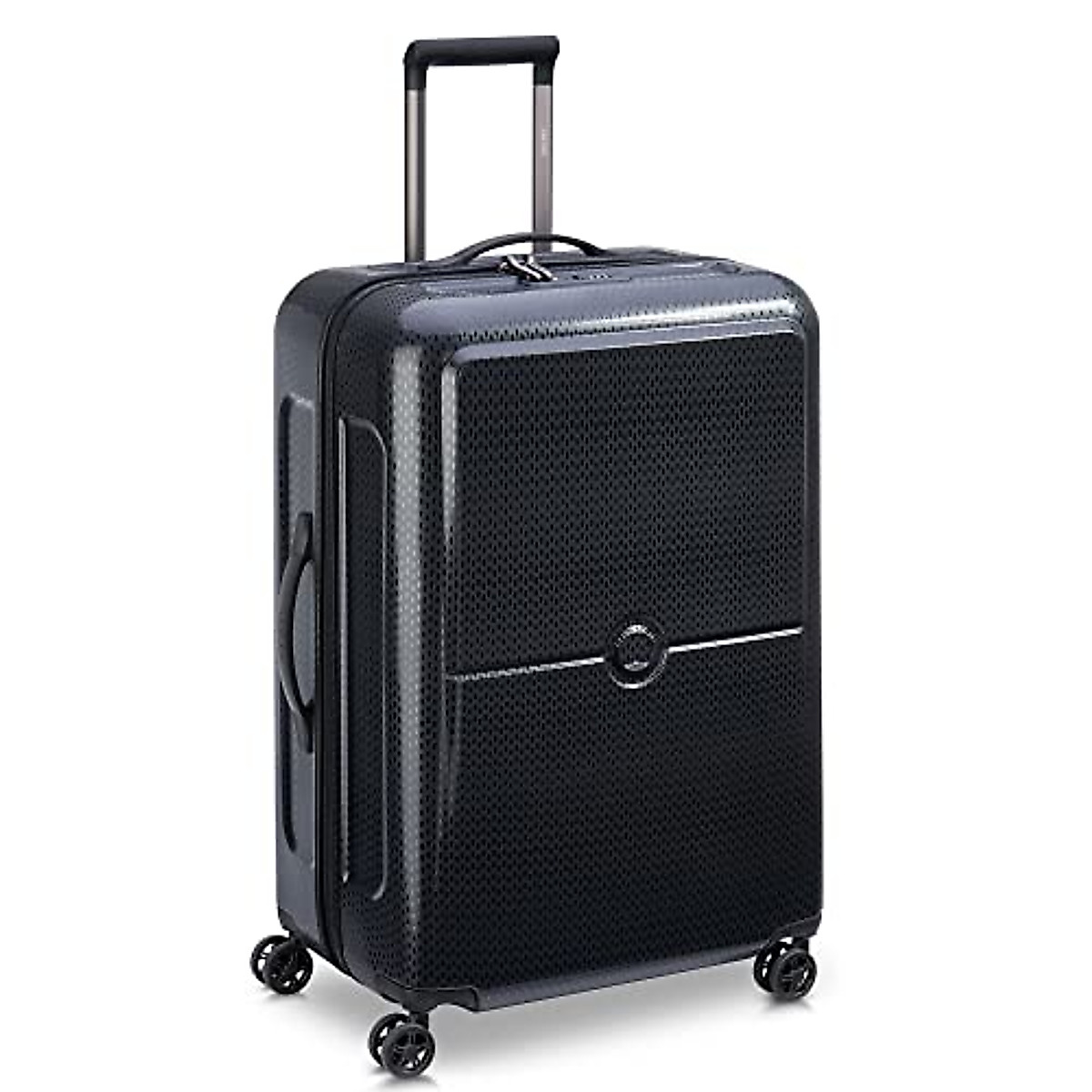 DELSEY PARIS Unisex-Adult's Suitcase, Black, L (70 cm-81 litres)