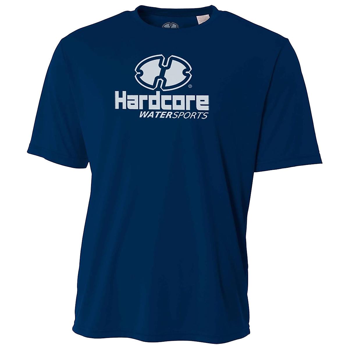 Hardcore Water Sports Mens Rash Guard Surf Swimwear Swim Shirt SPF Sun Protection Loose Fit Fitting