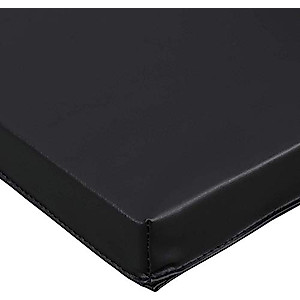 HomGarden 2" Thick Tri-Fold Folding Exercise Mat Gym Mat Gymnastics Mat w/Carrying Handles for MMA, Gymnastics and Home Gym Protective Flooring