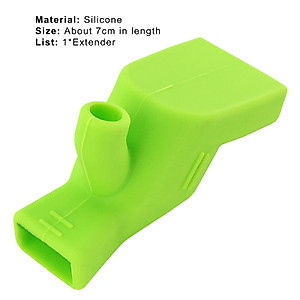 mogen886 Faucet Extender Baby Children Faucet Silicone Guide,Sink Splash-Proof Tooth Brushing Gargle Hand Washing Bathroom Kitchen Sink Faucet Accessories Blue