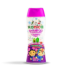 KANICA Shampoo Paraben Free with Aloe Vera and Avocado. Shampoo for Family