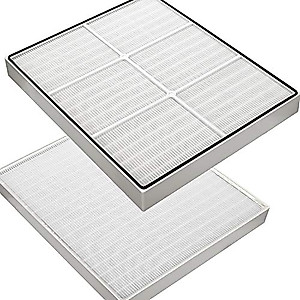 UOUOLONUN 510 & 450 Replacement Filter - Compatible with Whirlpool Whispure 8171434K 1183054K 1183054 AP300 AP350 AP450 AP510 Air purifiers, 1 True HEPA Filter + 4 Carbon Filters