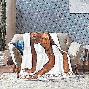 Shemar Moore Blanket Ultra-Soft Micro Fleece Blanket Warm Cozy Plush Bed Blanket Lightweight Sofa Throw Blanket