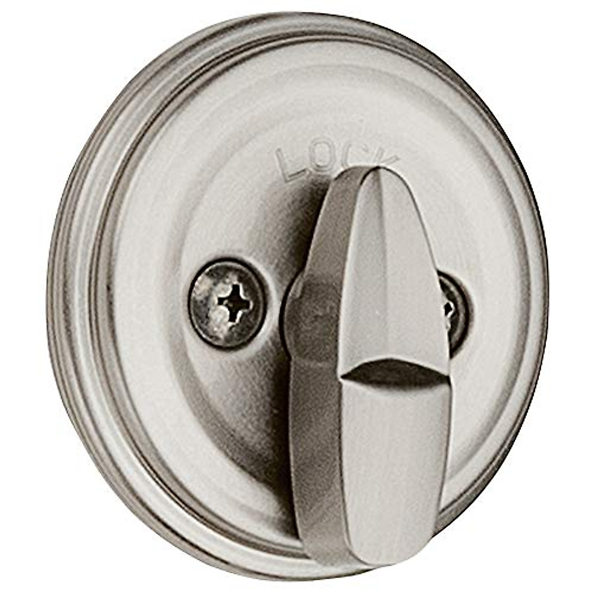 Kwikset 99800-123 Deadbolt, Satin Nickel