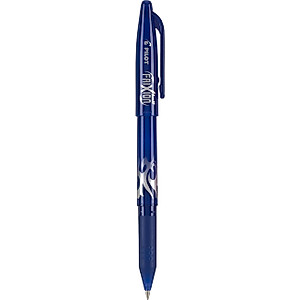 Pilot FriXion Ball 0.7mm Erasable Gel Pens, Fine Point, 3 Black Pens & 3 Blue Pens (6 PACK)