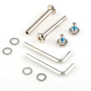 F-ber Luggage Suitcase Wheels 63x24mm/2.48" x0.94'' w/ 6mm ABEC 608zz Bearings, Inline Outdoor Skate Replacement Wheels, Set of (2) Wheels (OD:63 W:24 ID:6 Axles:35 & 40mm)