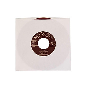 (500) Archival Quality Acid-Free Heavyweight Paper Inner Sleeves for 7" Vinyl Records #07IW