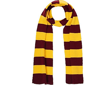 Utaomld Magician Hooded Robes with Scarf Spell Wand for Teens Cosplay Wizard Cloak Halloween Christmas Witches Carnival Costumes Black Cape Red Lined Medium