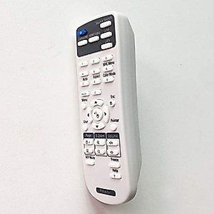 Replacement Projector Remote Control for Epson 1648806 EX3200 EX3240 EX5240 EX5250 EX7240 EX9200 VS240 VS340 VS345 PowerLite 1224 1264 1284 Home Cinema 1040 640 740HD S31 U32 W04 W32 Controller
