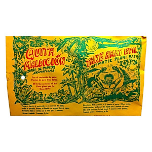 Original Botanica Curse Remover Quita Maldicion Herb Bath Spiritual Cleansing Body Wash Ritual Negative Energy Protection Herb Purification Evil Eye Removal Curse Removing