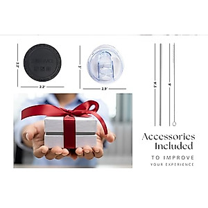 Personalized Flowered Skinny Tumbler 20Oz, Stainless Steel with lid, Straw, Brush and Non-Slip Base. Keep Drinks Hot or Cold. Use like Water Bottle, Coffee Mug, Travel Mug, Wine Cup. (Glitter Pink)