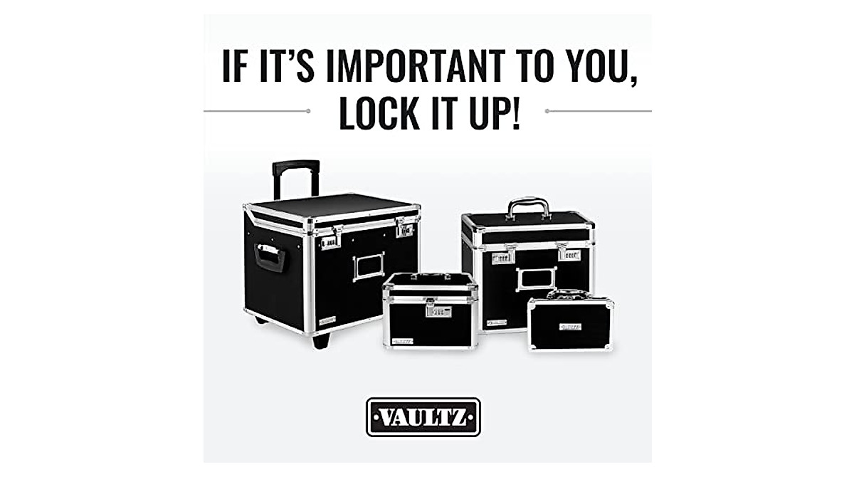 Secure Vaultz Locking Medicine Box with Combination Lock